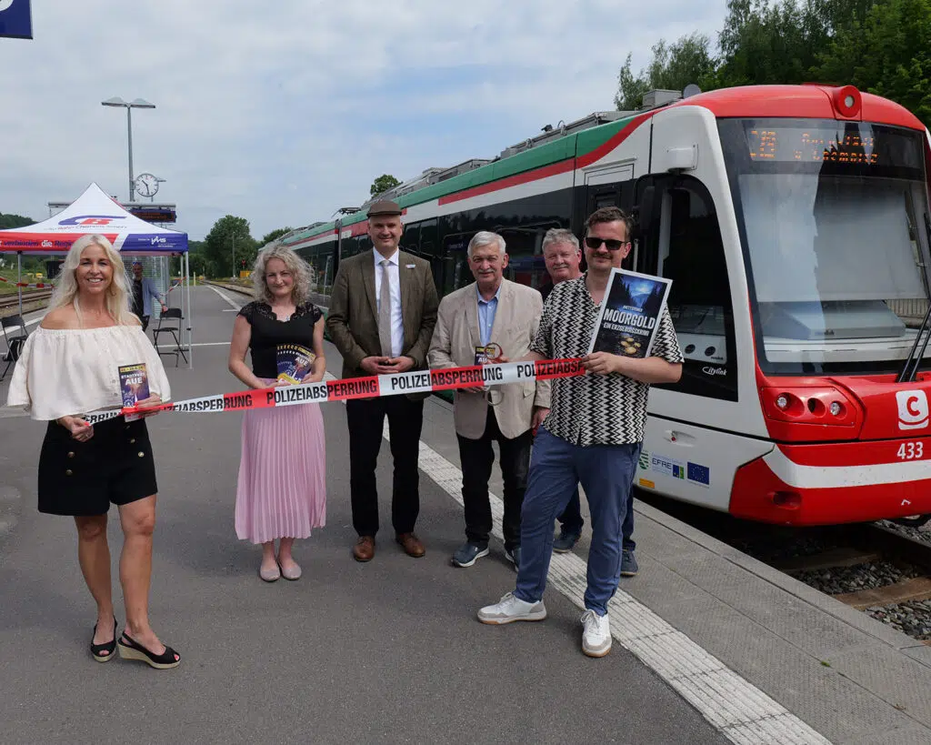 Krimi-Bahn zum Stadtfest Aue » City-Bahn Chemnitz